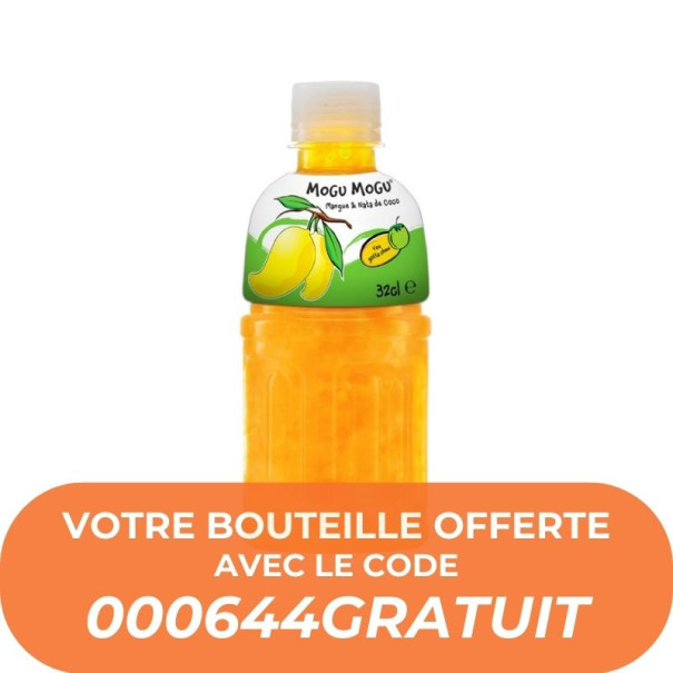 MOGU MOGU - BOISSON MANGUE NATA DE COCO 320ML ECHANTILLON x1 ...
